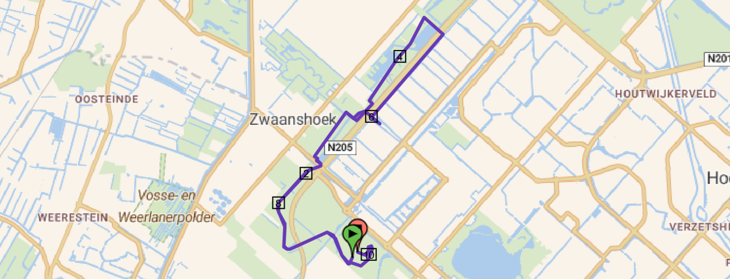 Afstanden – Sportpark 21 Run